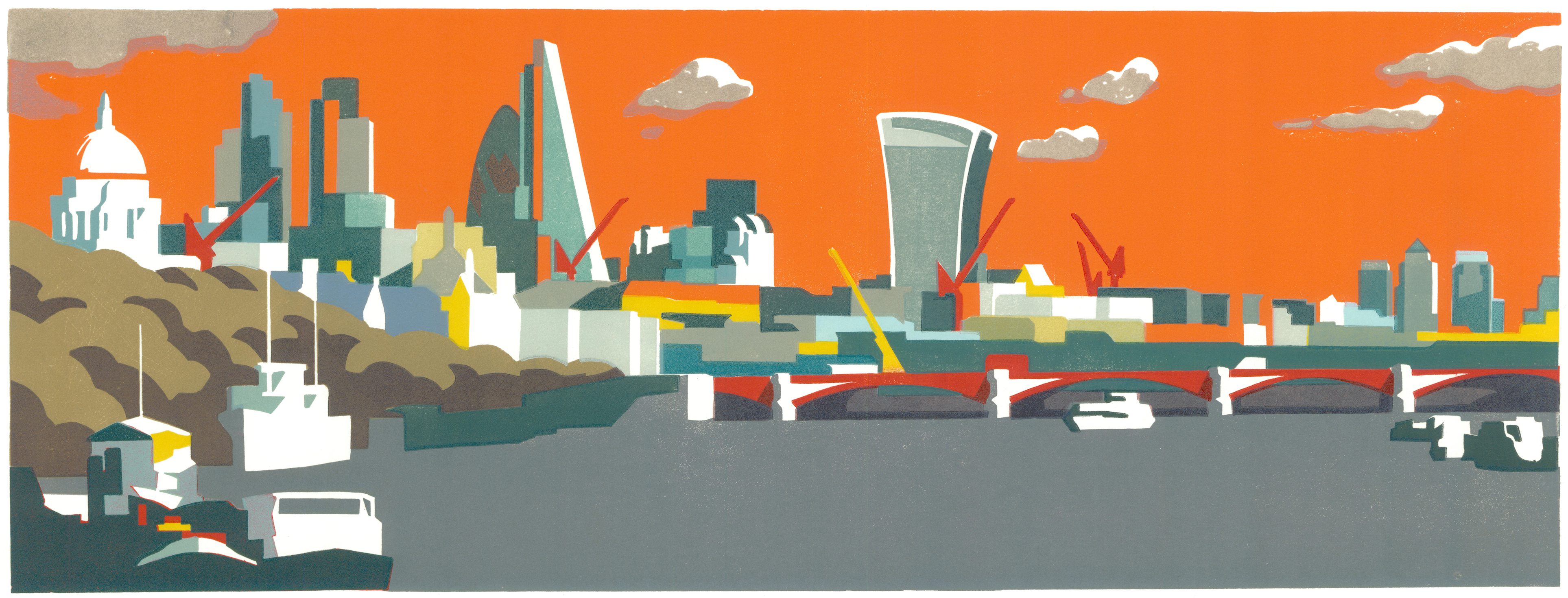 City of London Orange - Paul Catherall