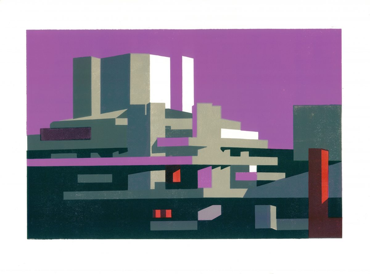 RIBA Journal - Poster boy Paul Catherall's Brutalist 'potato prints ...